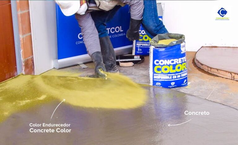 Concrete Color: Endurecedor para pisos en concreto